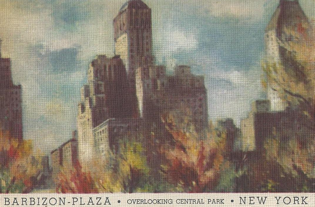 New-York - Barbizon-Plaza - Overlooking central park