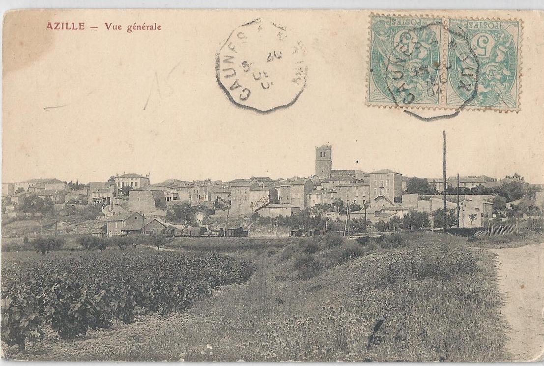 Azille vue générale